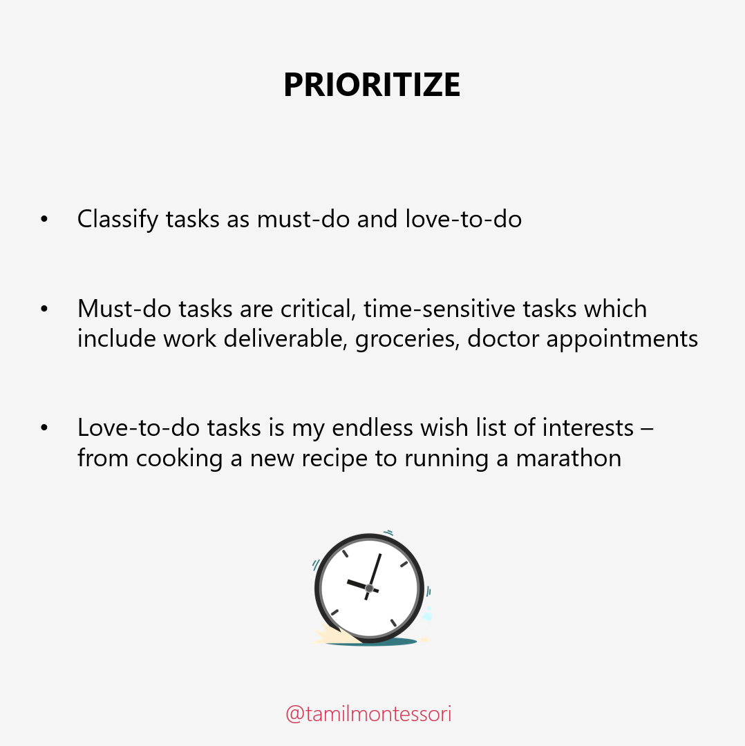 Being a Prepared Adult – Part 1 – Tamil Montessori